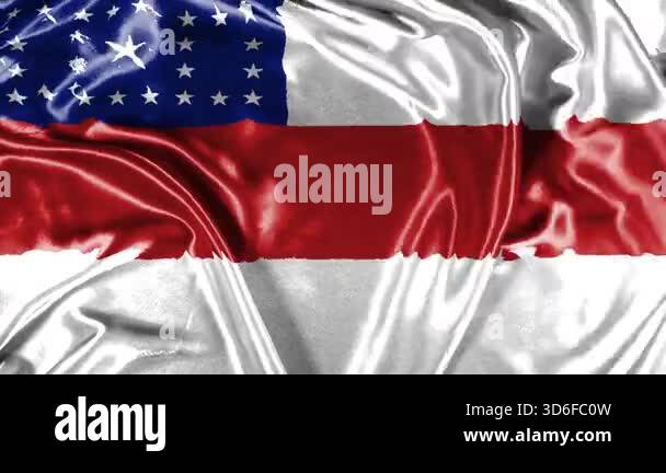 Amazonas - Waving Flag Video Background - Brazil State Stock Video ...