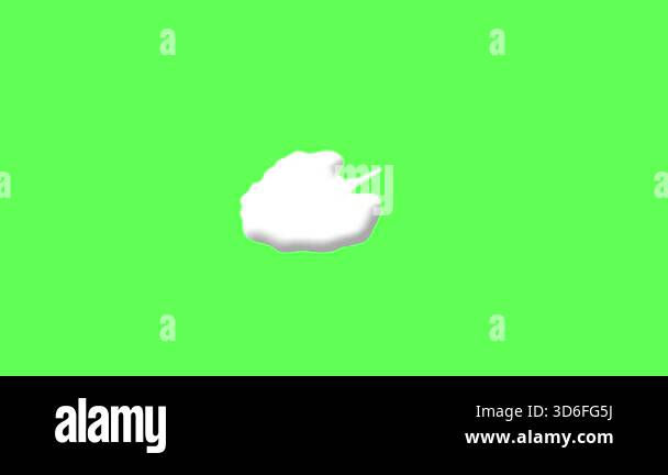 smoke animation. smog cartoon animation. Smoke puff animation effect ...