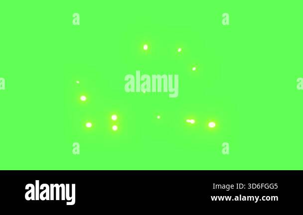 Dynamic glowing particles floating. vibrant energy. Animated sparkling ...
