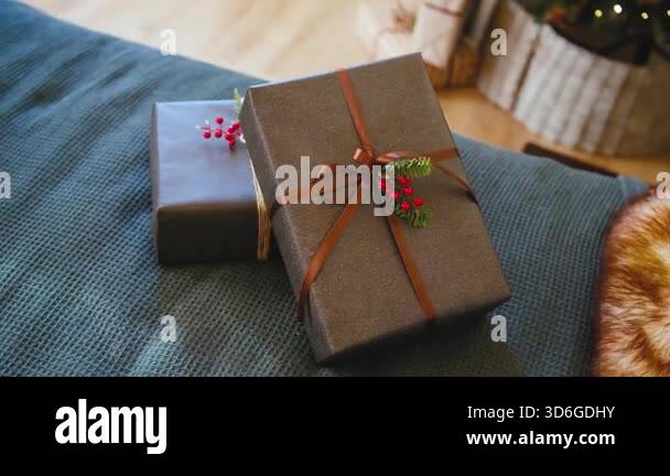Fabric surprise package boxes Stock Videos & Footage - HD and 4K Video ...