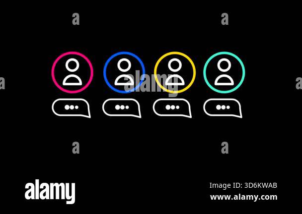 presents color-coded team profiles emphasizing structured organization ...