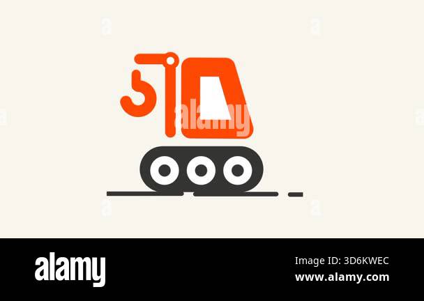 shows a mobile excavator conducting digging tasks with strength and ...