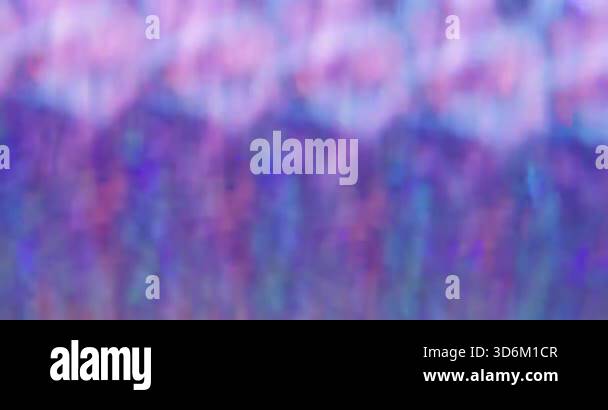 Defocused crystal flicker. Shimmering glow texture. Rainbow bokeh light ...