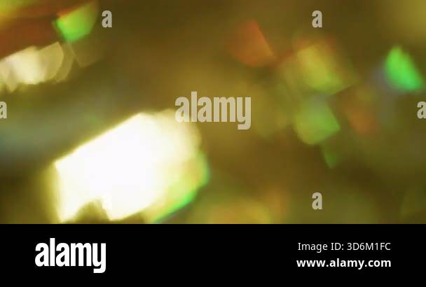 Defocused crystal flicker. Flare blend. Rainbow bokeh light mix color ...