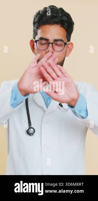 Dont want to look at this, awful. Afraid shocked Indian young doctor ...