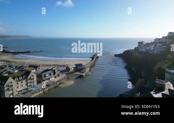 Looe beach pier cornwall Stock Videos & Footage - HD and 4K Video Clips ...