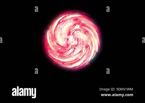 Explosion shockwave effect and divergent wave on a transparent ...