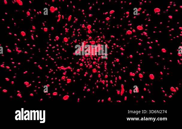 Splash Effect Animation on Transparent Background A dynamic, seamless ...