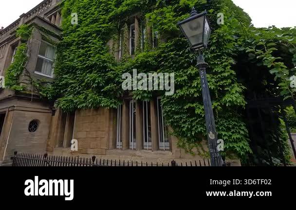 Historic building covered ivy Stock Videos & Footage - HD and 4K Video ...