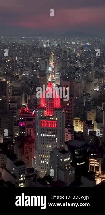 Sao Paulo Skyline At Sao Paulo In Brazil. Highrise Buildings Landscape. Downtown Cityscape ...