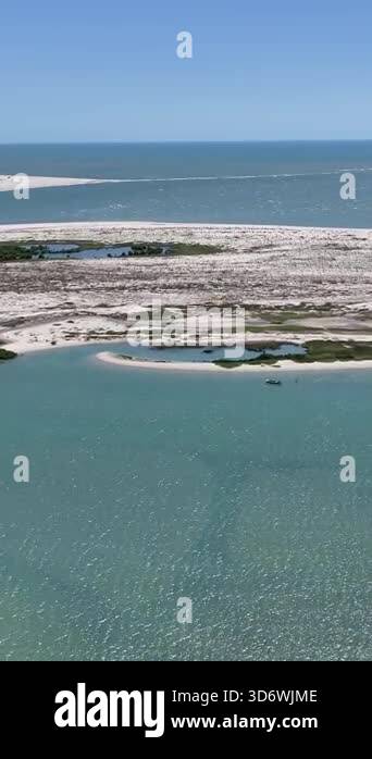 Barra Grande Village At Cajueiro Da Praia In Piaui Brazil. Beach ...
