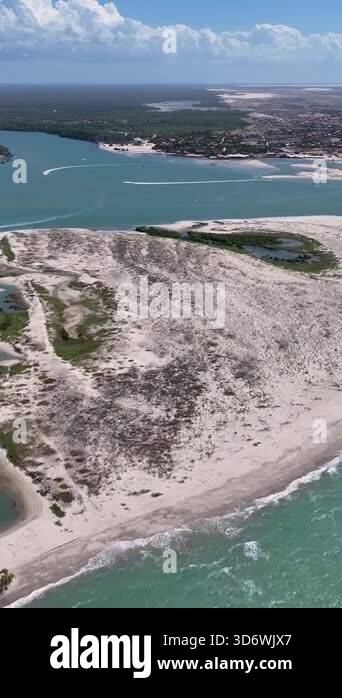Barra Grande Village At Cajueiro Da Praia In Piaui Brazil. Beach ...