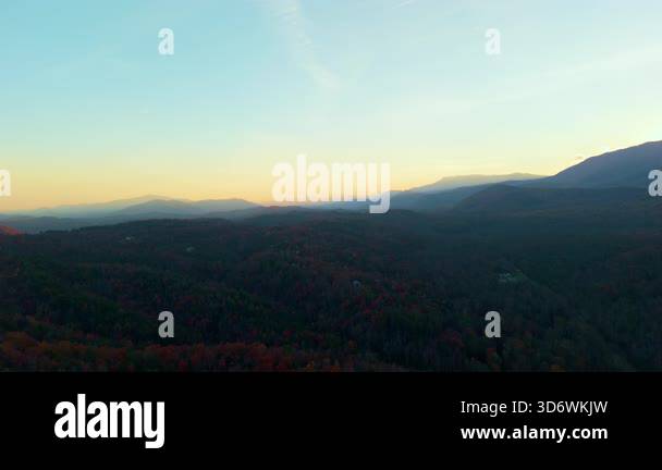 Peaceful sunrise over Smoky Mountains. Nature, Smoky Mountains ...