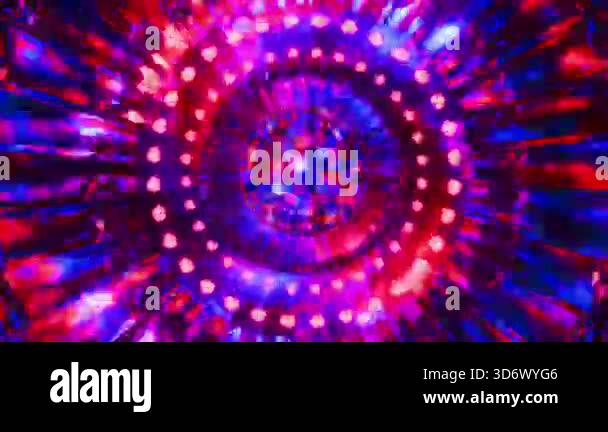 Colorful Disco Ball Animation with Radiant Light Effects. Looped ...
