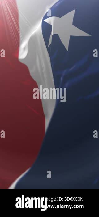 Flag of Kayin State, Myanmar. 4K Vertical. Loop Stock Video Footage - Alamy