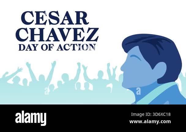Cesar Chavez Day of Action Stock Video Footage - Alamy