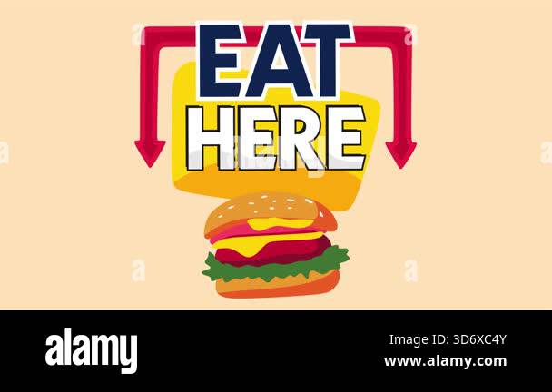Eat here Stock Videos & Footage - HD and 4K Video Clips - Alamy