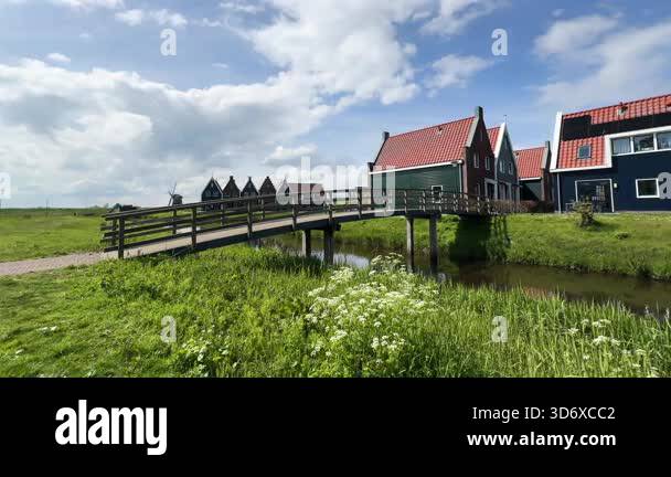 Vintage dutch town volendam Stock Videos & Footage - HD and 4K Video ...