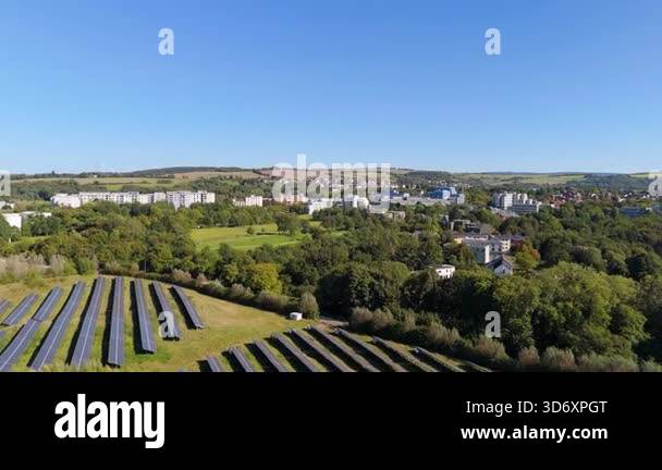 Trier university academic campus and cityscape, science education ...