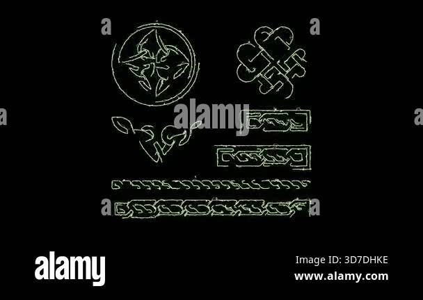Beautiful colorful flower animation video Stock Video Footage - Alamy