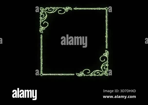 Beautiful flower animation video and background design Stock Video ...