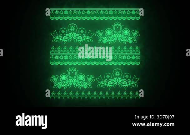 Beautiful colorful flower animation and floral wallpaper design video ...