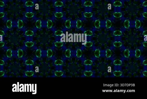 Dynamic tunnel video loop screensaver with vibrant blue patterns ...