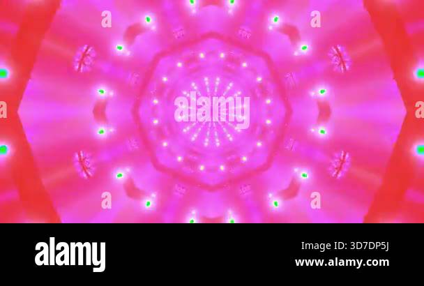 Create a seamless tunnel video loop with vibrant lights and mesmerizing ...