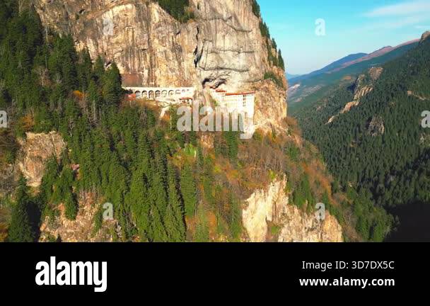 Monastery forest cliff. sumela monastery. High quality photo Stock ...