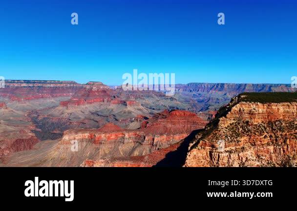 Grand Canyon wide scenic vista. A wide scenic vista displays the ...
