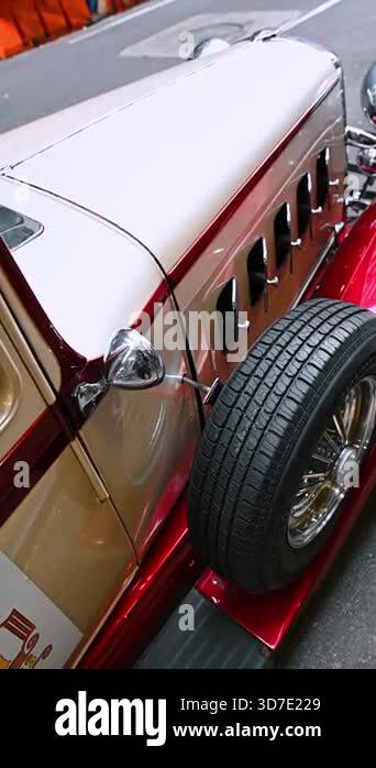 New York, USA, 28 August 2025: Front part of the Hudson Great Eight ...