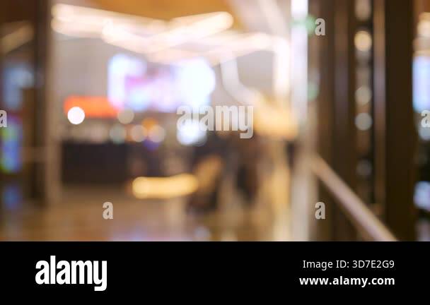 Golden and red warm bokeh lights on a dark background softly blurred ...