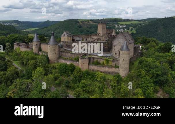 Bourscheid Castle is a medieval fortress located approximately two ...