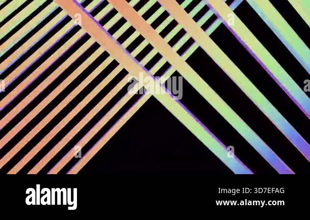 Simple Patterns Peach Black Abstract 4K Motion Graphics Diagonal ...
