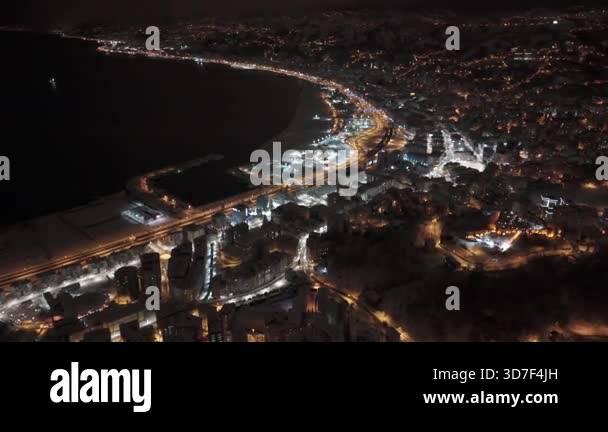night city of the height of the height. view from the height of the ...