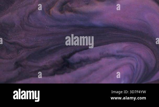 Ink texture. Flow stains. Defocused purple blue pink color chemical ...