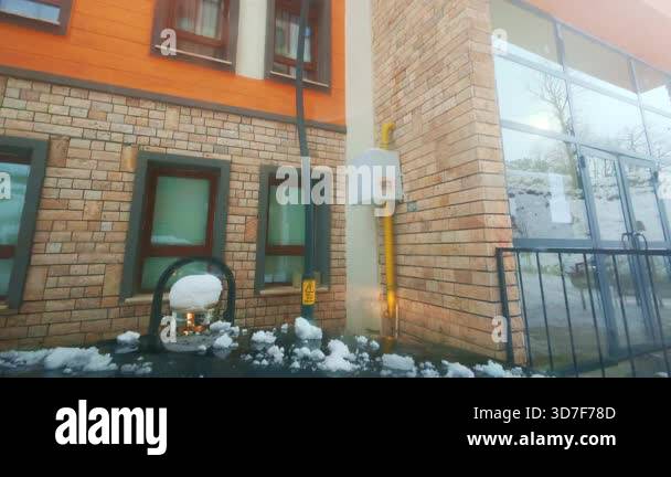 modern building in the city Stock Video Footage - Alamy