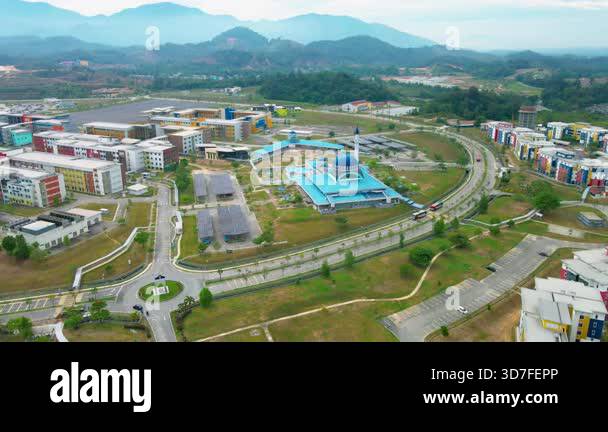 Tanjong Malim, Perak, Malaysia - November 15, 2025 - Aerial view of ...