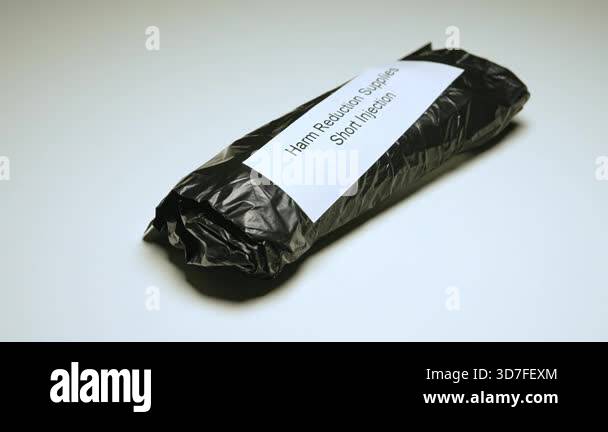 Harm Reduction supplies kit provided by government program for safe ...