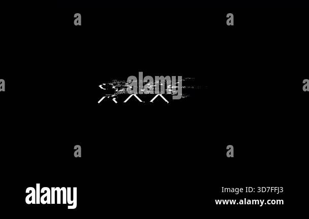 Glitch Loopable Loading Icon Animation For Apps, Web, And UI Stock ...