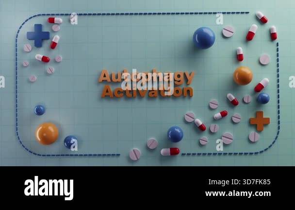 medical supplement visualization, health science display showcasing ...