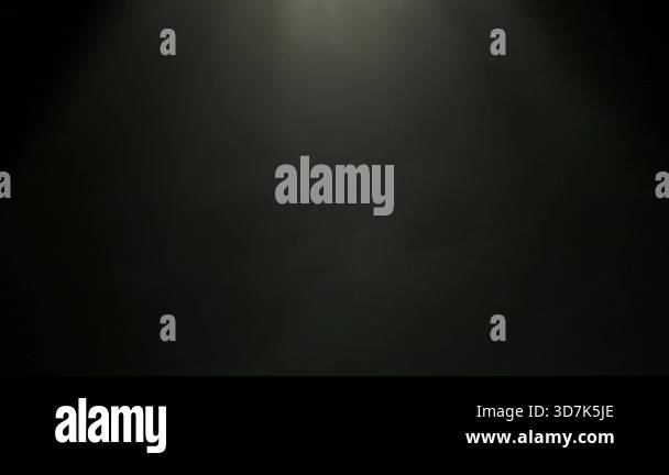 Slow Motion Real Filmed Light Beams Overlay with Haze Isolated on Black ...