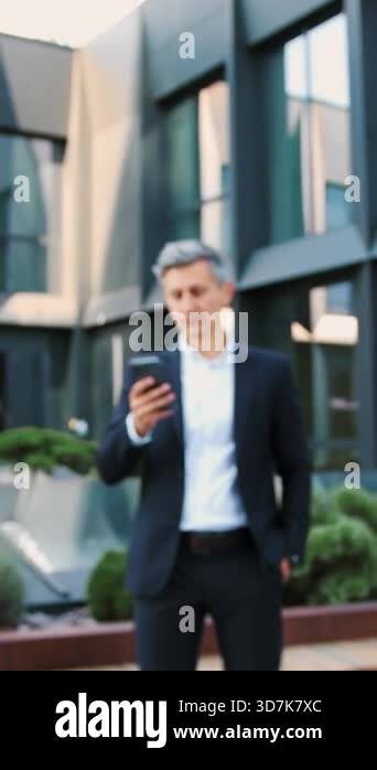 Portrait close up Caucasian man male businessman entrepreneur business ...
