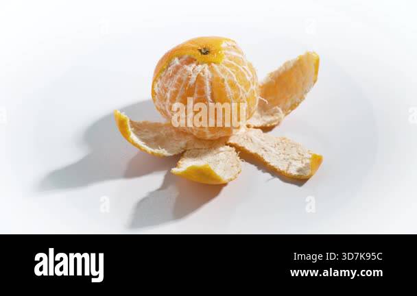 Mandarin orange peeled open Stock Videos & Footage - HD and 4K Video ...