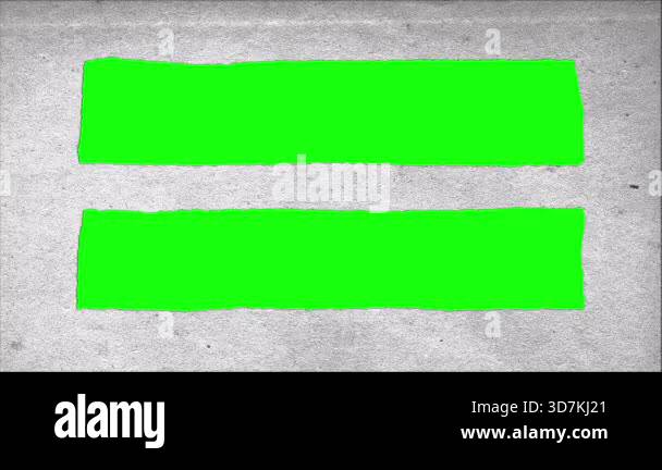 Abstract monochromatic animation of double square grunge photocopy ...