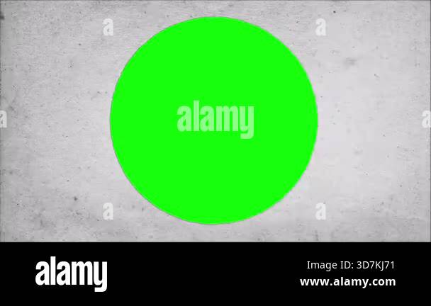 Abstract monochromatic animation of circular grunge photocopy paper ...