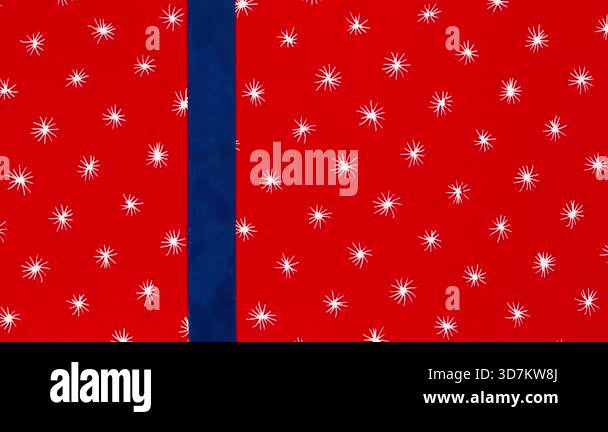 Unwrapping gift revealing a green screen - Stop Motion Animation - Blue ...