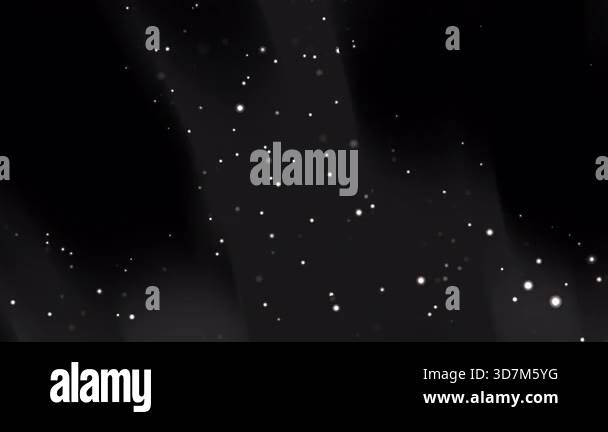 Panoramic seamless star field with dense scattered white stars and ...