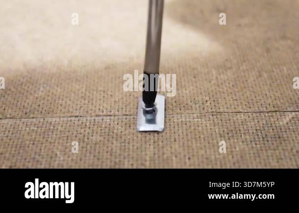 A detailed demonstration on using a marking pen for accurate alignment ...