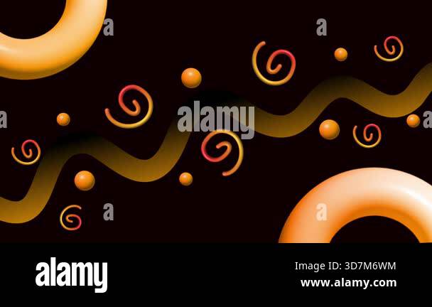 abstract 3d design background design animation video Stock Video ...